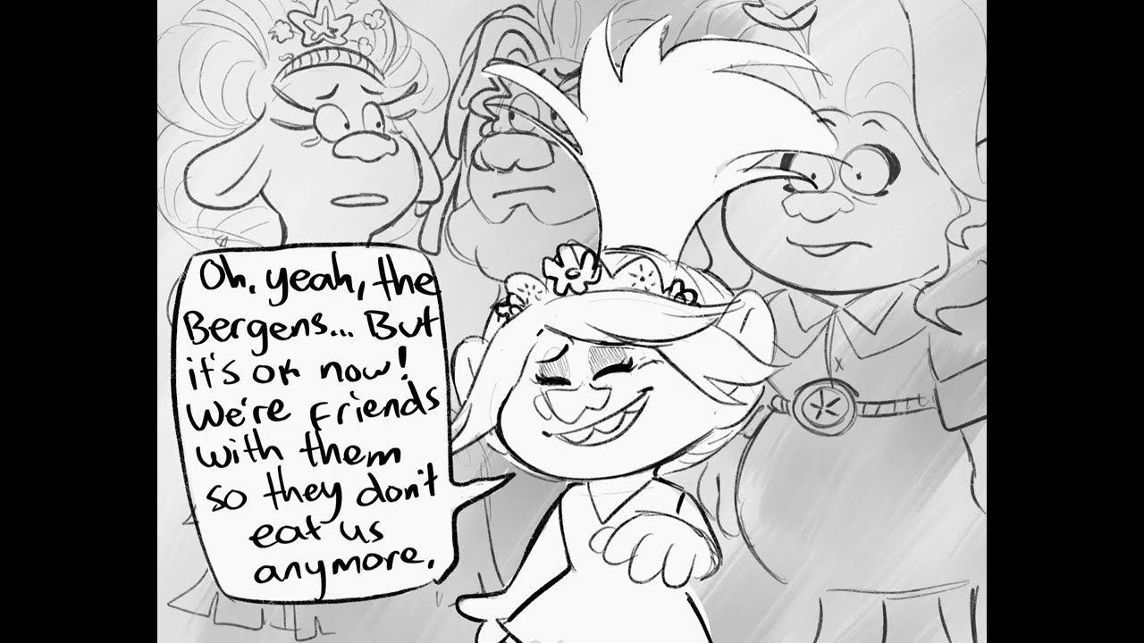 POV The Other Troll Tribes Visit Pop Village || Trolls World Tour Comic Dub