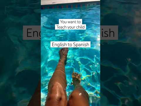 #how to #help your #child #translate words in #Spanish  view description #shortvideo #trending 