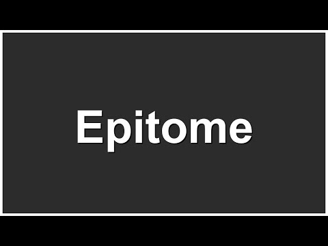 How to Pronounce Epitome – Correct Pronunciation