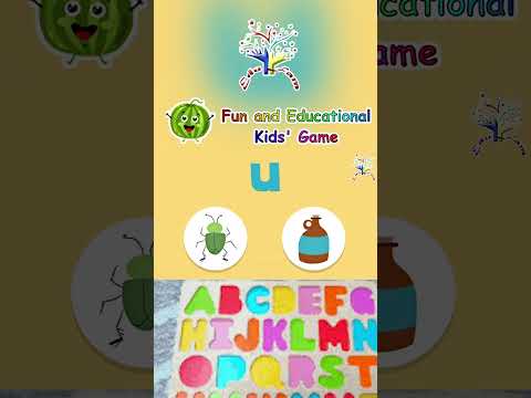Short Vowel Letter U | Letter U Sound | Objects Ending with Letter Uu | Kids Nursery Rhyme | EduFam