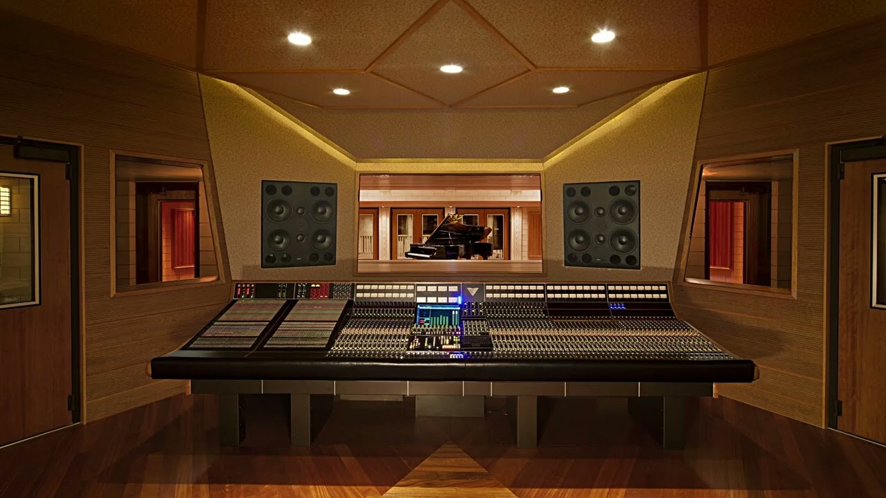 Music Studio Background I 4k Background