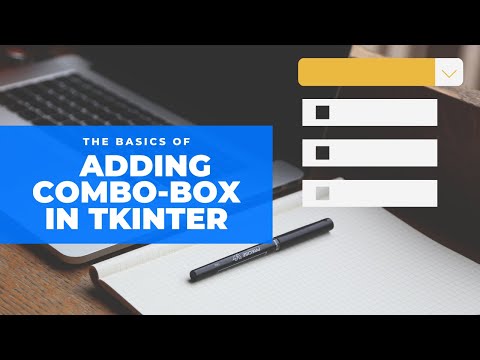How to add combo-box widget in Tkinter||#python#programming#combobox