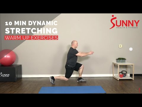 10 Min Dynamic Stretching Warm Up Exercises for Morning Routine
