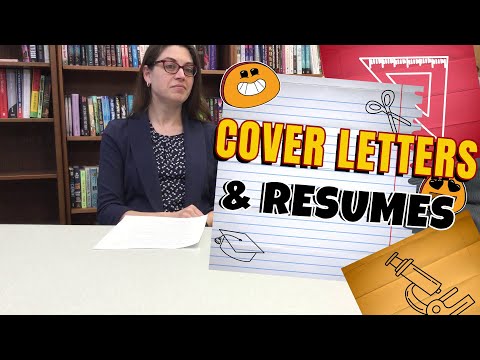 The Basics: Cover Letters and Resumes