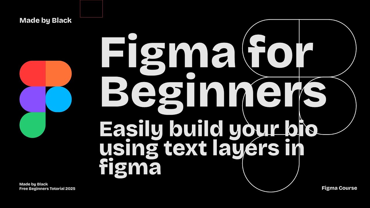 Figma Design for beginners  Build your bio using text layers