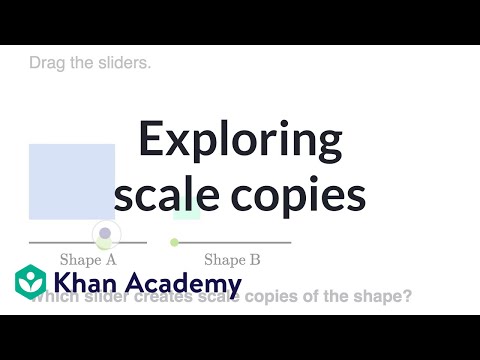 Exploring scale copies (video) | Khan Academy