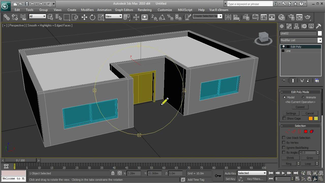 3ds max - Simple house tutorial - HD