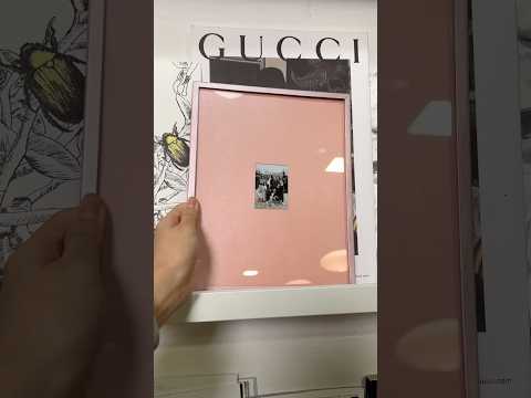 ADORABLE frame DIY | inspired by Pinterest???? #diy #art #interiordesign