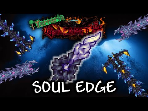 Soul Edge - POWERFUL Sword for Fighting The Devourer of Gods!! - Terraria Calamity Mod Melee Setup