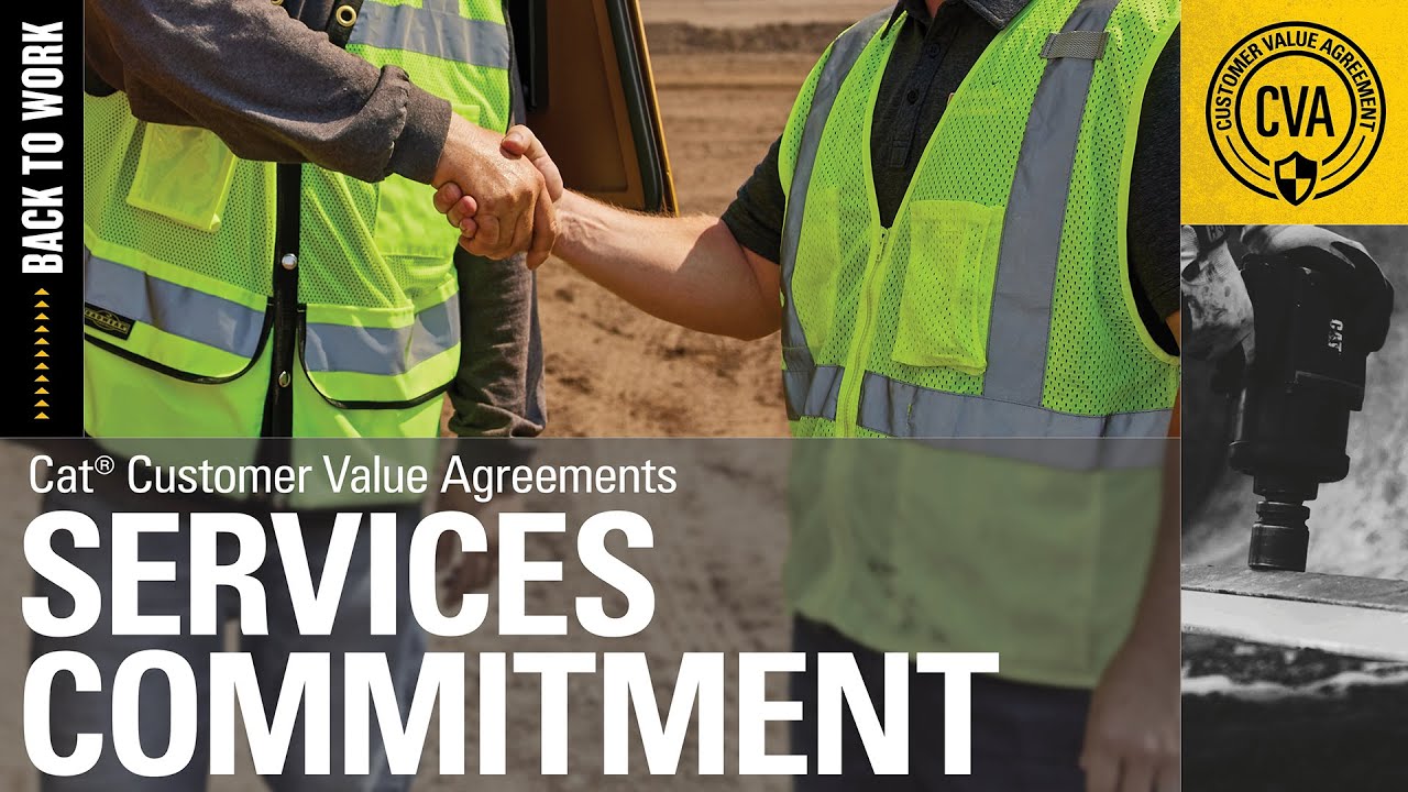 Our Services Commitment Inside Your Cat® CVA