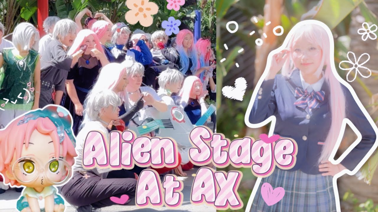🎶✨⋆˚࿔ Alien Stage Cosplay Vlog at Anime Expo || AX 2025 Vlog Day 3, cosplay meet ups, artist alley