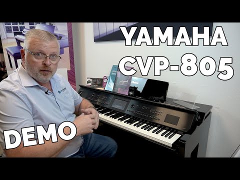 Yamaha CVP-805 Digitale Piano Demo | Joh.deHeer