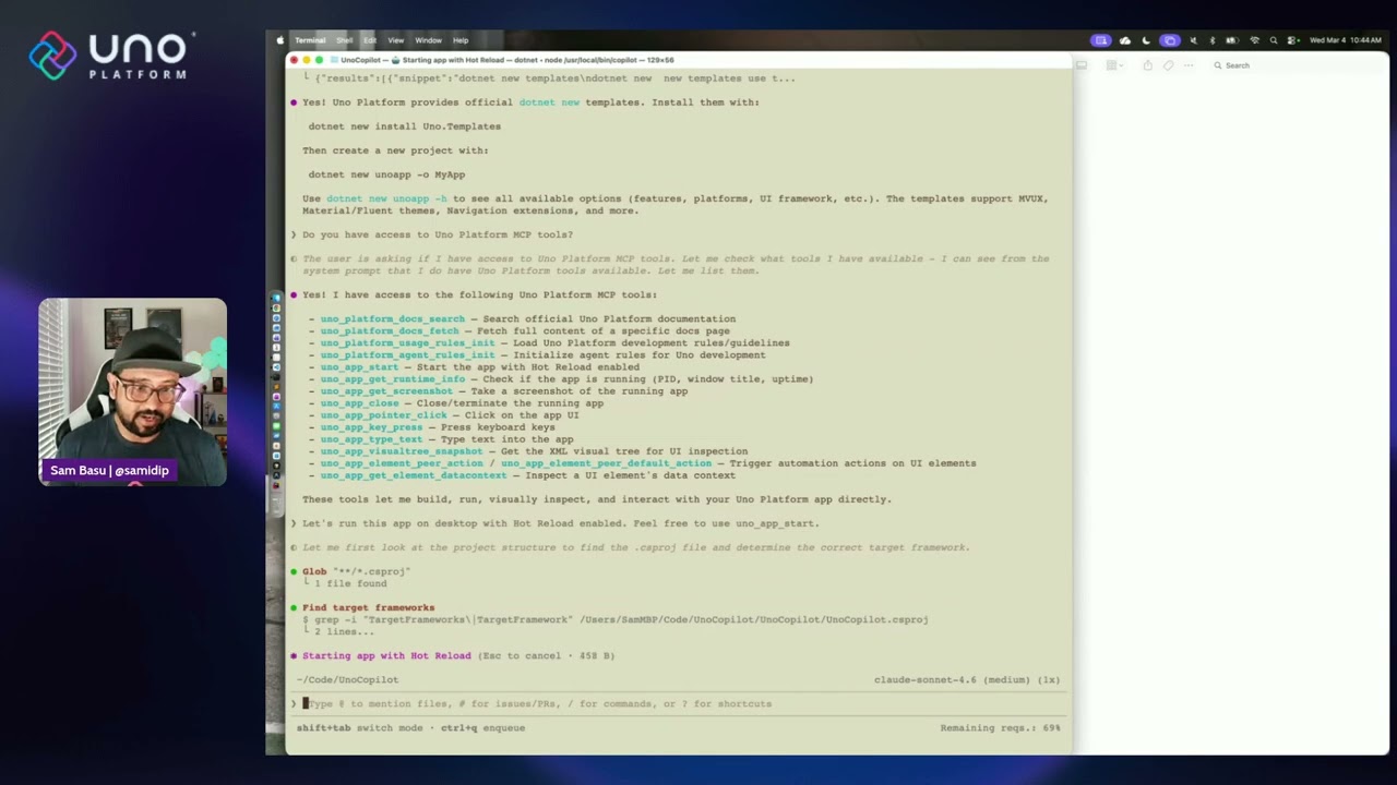 Getting Started with Uno Platform + GitHub Copilot CLI