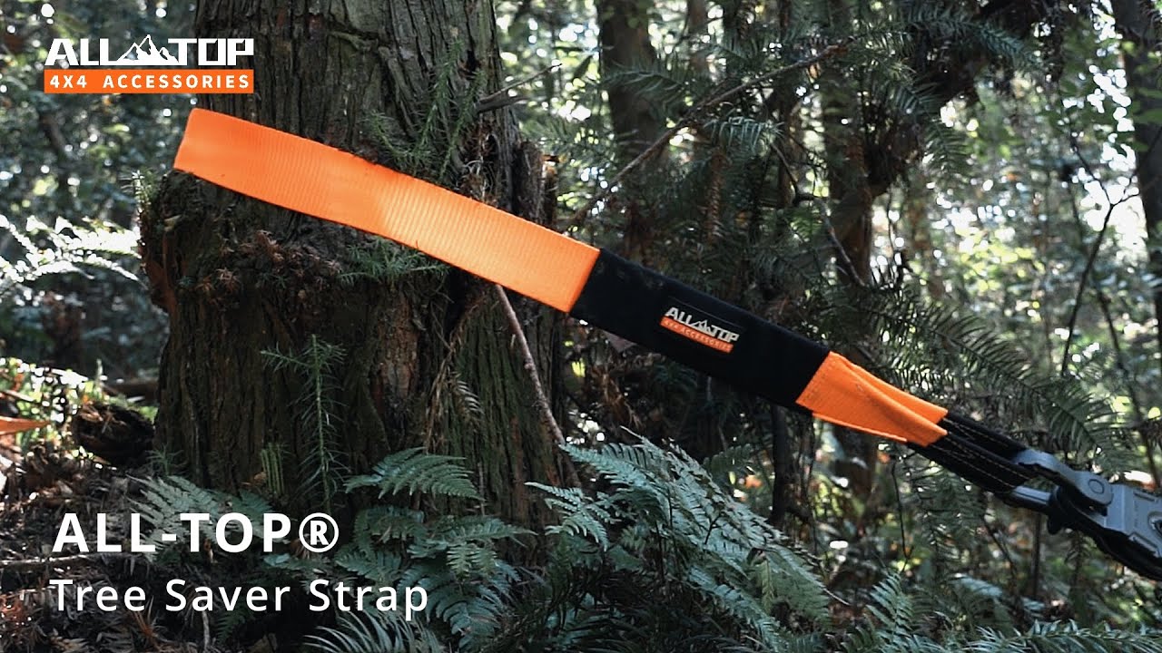 ALL-TOP Tree Saver, Winch Extension Strap - 3in x 8ft - 32,000 Lbs