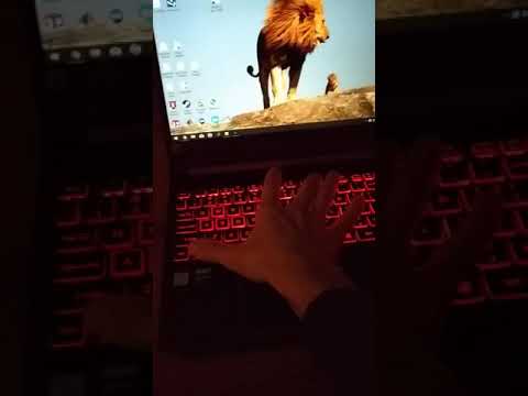 Acer Nitro 5 backlit keyboard settings on/off 30 seconds and brightness