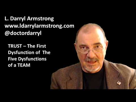 TRUST – The First Dysfunction of the Five Dysfunctions of a TEAM – L ...