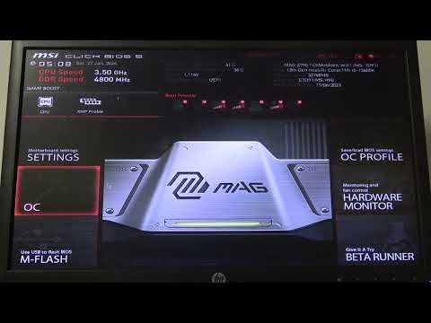 How To Enter Advanced CPU Config On MSI Z790 Tomahawk WIFI