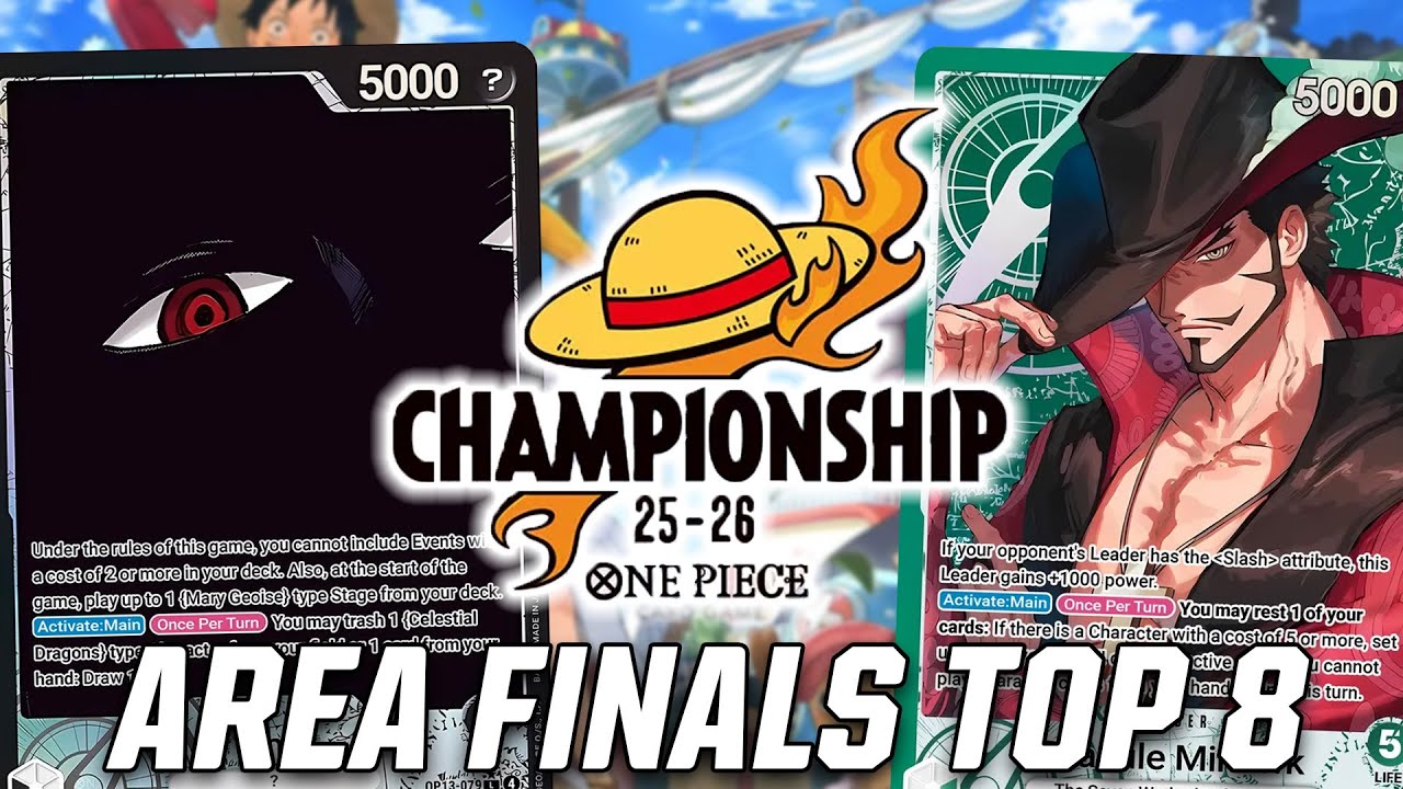 [OP14] OP14 Mihawk vs. OP13 Imu | Japan Season 2 Area Finals Top 8 One Piece Trading Card Game