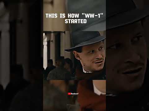 How WW1 Started #worldwar #history