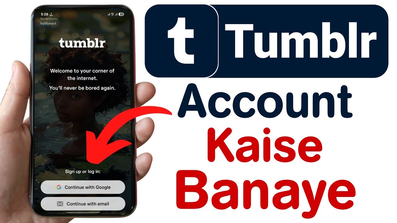 Tumblr Account Kaise Banaye || How to Create Tumblr Account