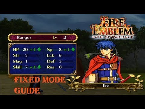 Fire Emblem Path of Radiance - A Guide to Fixed Mode