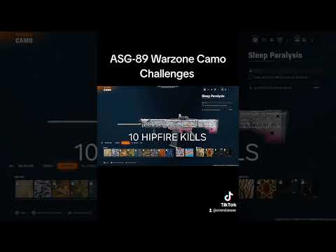ASG-89 Warzone Camo Challenges #blackops6 #callofduty