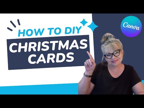Create Printable Christmas Cards With Canva To Use Or Sell On Etsy