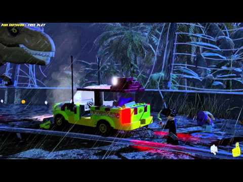 Lego Jurassic World: Level 3 Park Shutdown FREE PLAY (All Collectibles) - HTG