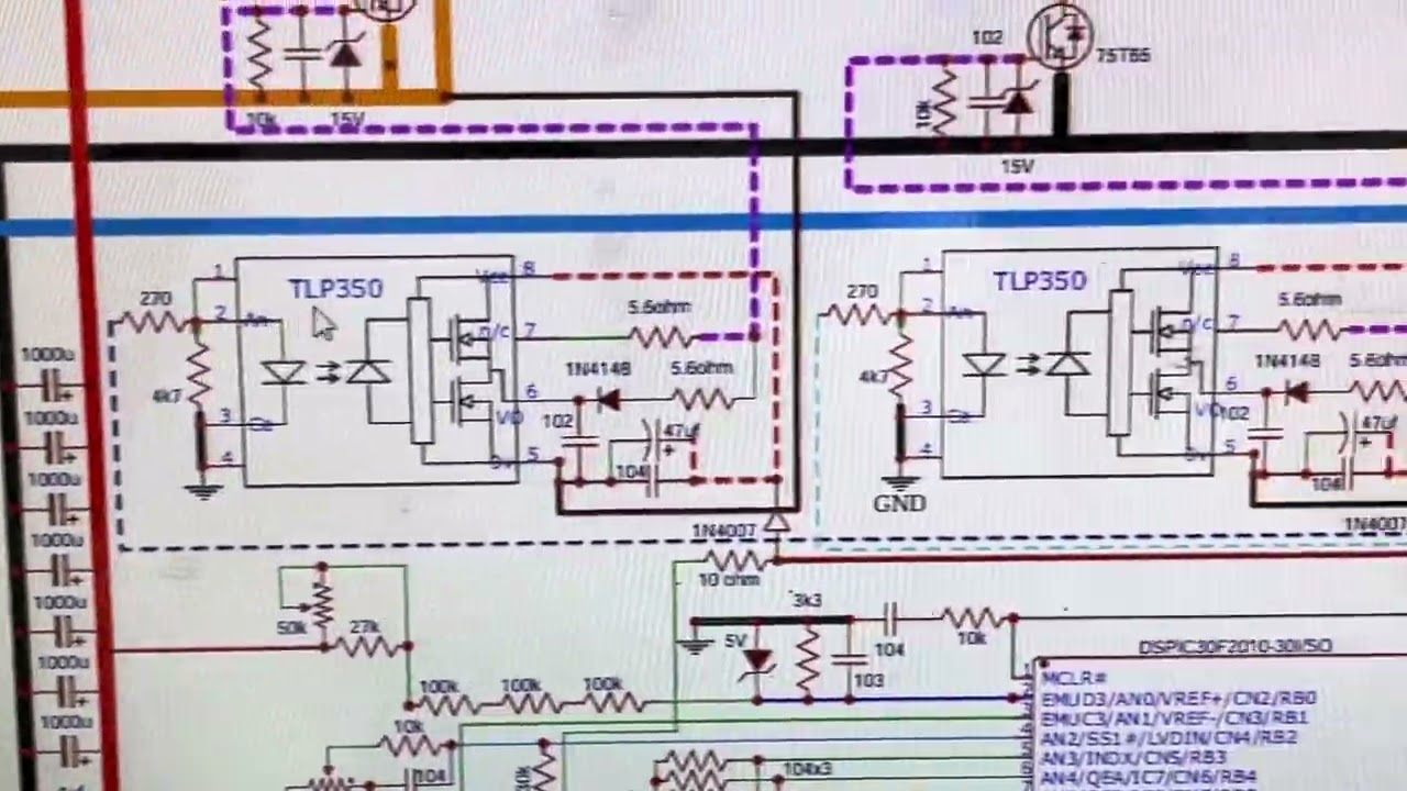 5KW SINEWAVE BATTERY LESS OFFGRID INVERTER SCHEMATIC DESIGN