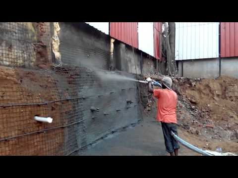 Guniting Services, Shotcrete Services in India