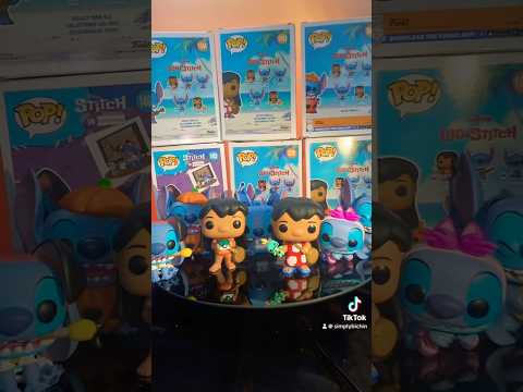 Unboxing Disney Lilo And Stitch Funko Pop Collection #disney#disneystitch#stitch#lilo#unboxing#unbox
