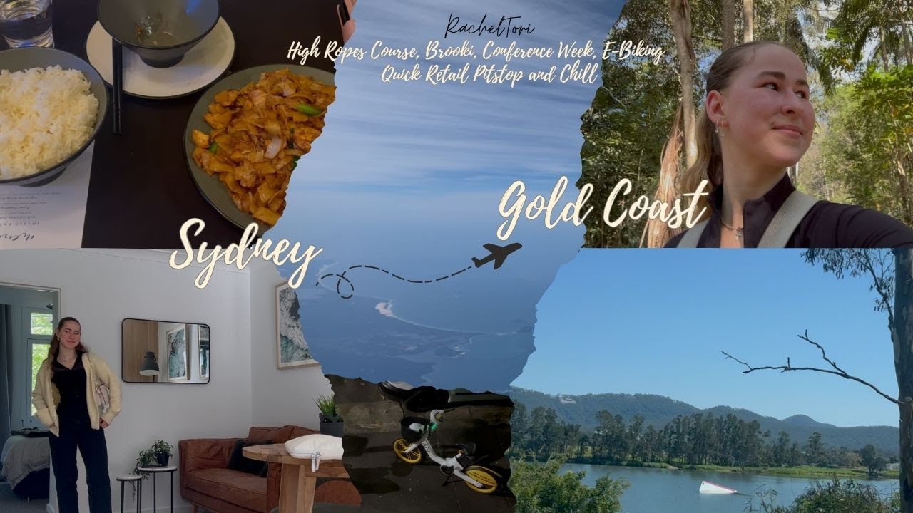 Sydney / Gold Coast Trip | Australia's largest high ropes course, Brooki + e-biking everywhere