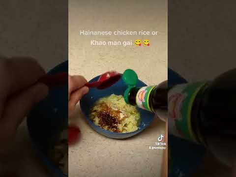 Hainanese chicken rice seems like a simple dish but it is so delicious!