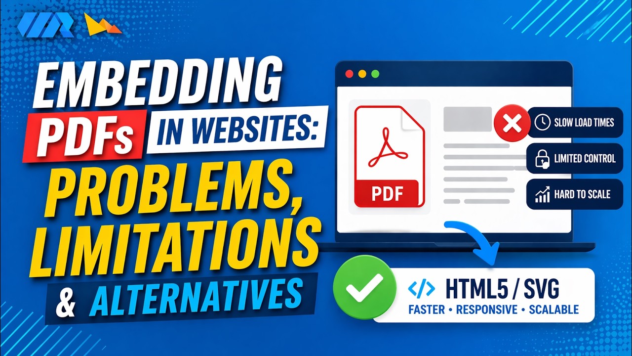 How to Embed PDFs in Websites: Problems, Limitations and Better Alternatives