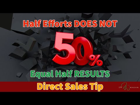 50/50: Half Efforts Will NEVER Get You Half the Results in Merchant Sales