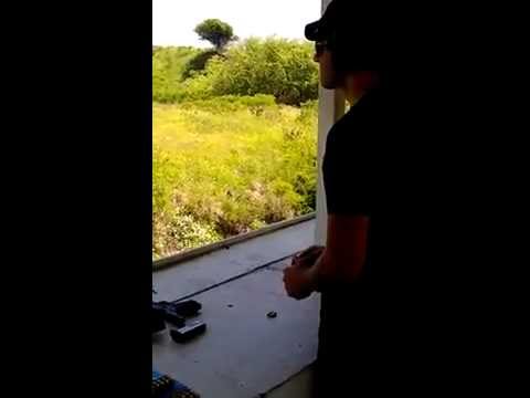 Michael Nash shooting glock 19 with surefire 300