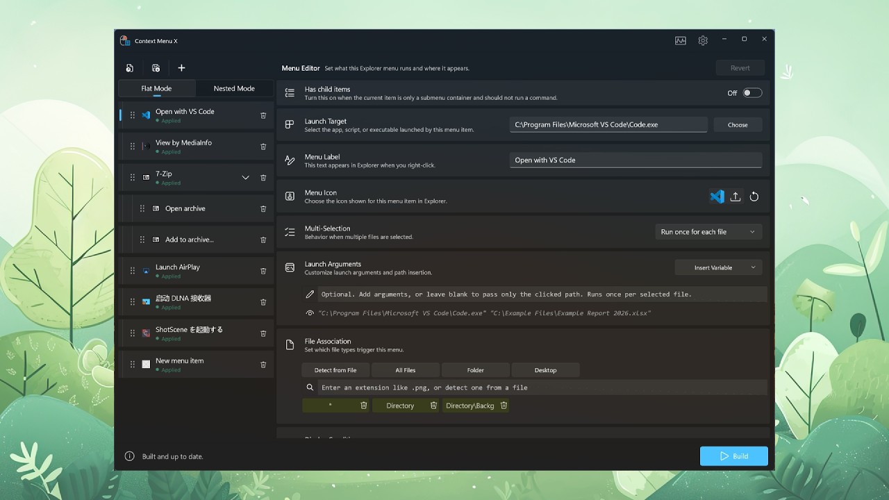 Use this tool to customize your windows 11 context menu