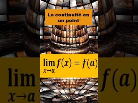 Résumé de cours de continuité en un point d'une fonction f baccalauréat