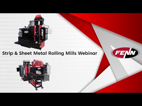 Strip & Sheet Metal Rolling Mill Webinar