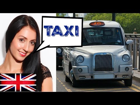 TAKE A TAXI RIDE WITH ME? (ENGLISH VOCABULARY & PHRASES) GETTING AROUND IN A TAXI / Learn English