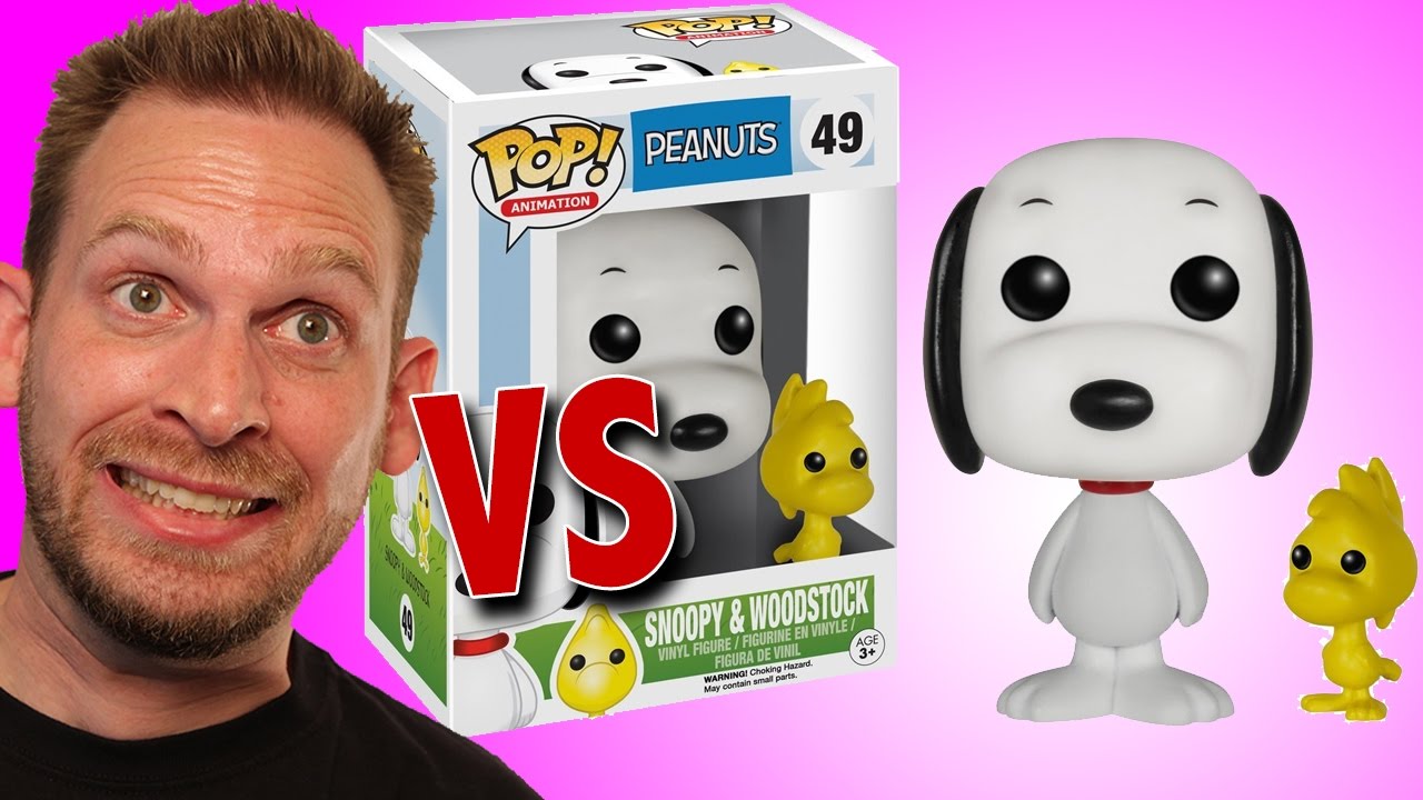 Funko Pop! Peanuts Snoopy and Woodstock Vinyl Figures Unboxing