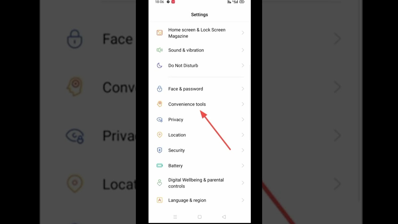 full screen display enable settings