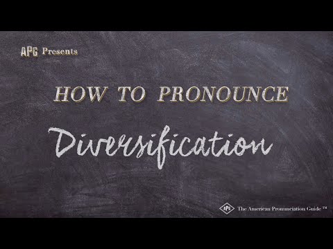 How to Pronounce Diversification (Real Life Examples!)