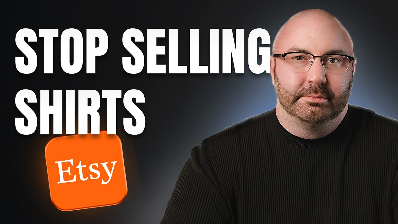 Stop Selling T-Shirts on Etsy in 2026 (Sell THIS Instead)