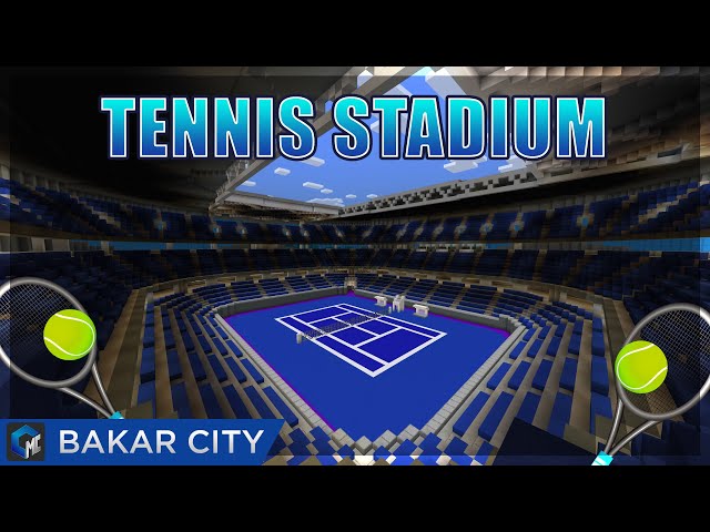 Tennis Stadium (MAP MINECRAFT BEDROCK) Minecraft Map