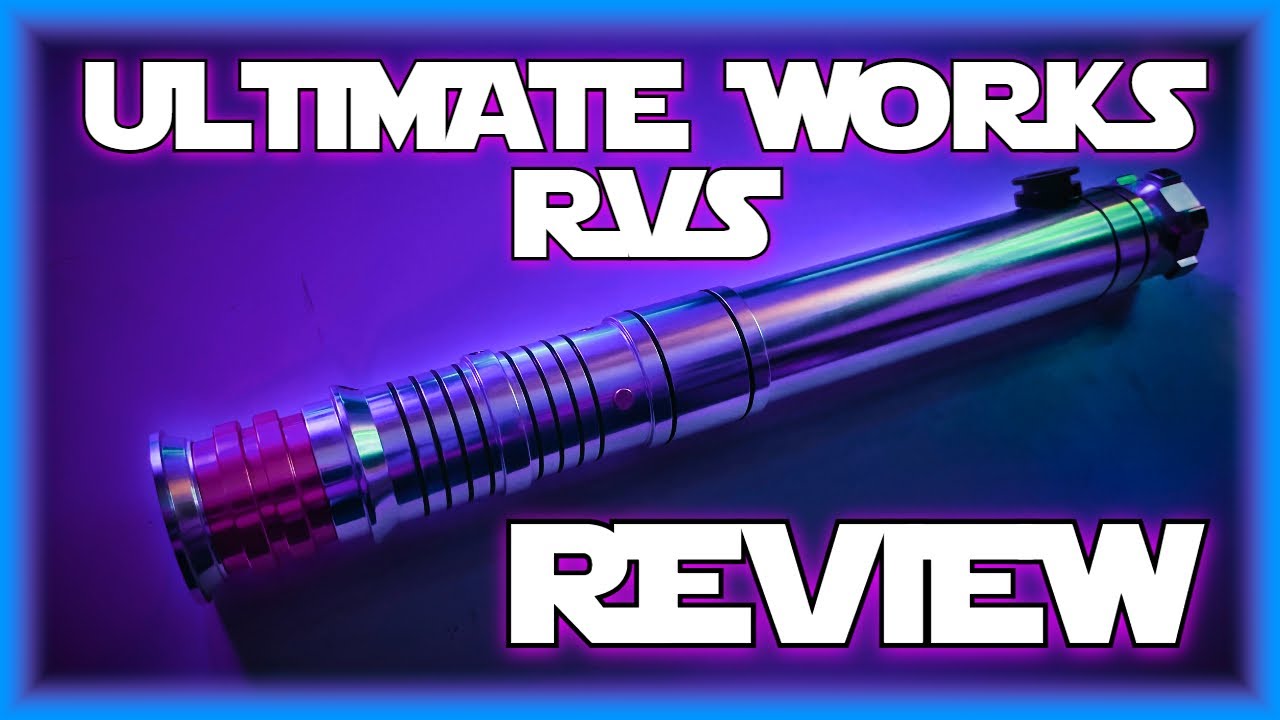 ULTIMATE DARTH REVAN REPLICA NEOPIXEL LIGHTSABER | Ultimate Works RVS | The Pach Store | Asteria 2.5