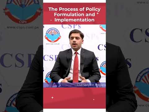 The process of policy formulation and implement | How bureaucracy make policy and implement