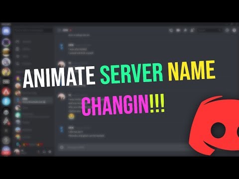 DISCORD Animate server name auto changing!!! Tutorial? [2019]✅