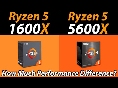 R5 1600X Vs. R5 5600X | How Much Performance Difference..??