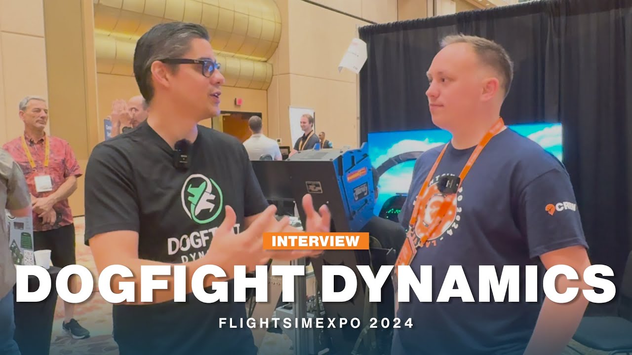 Chat with DogFight Dynamics: FlightSimExpo 2024 #quickfireround